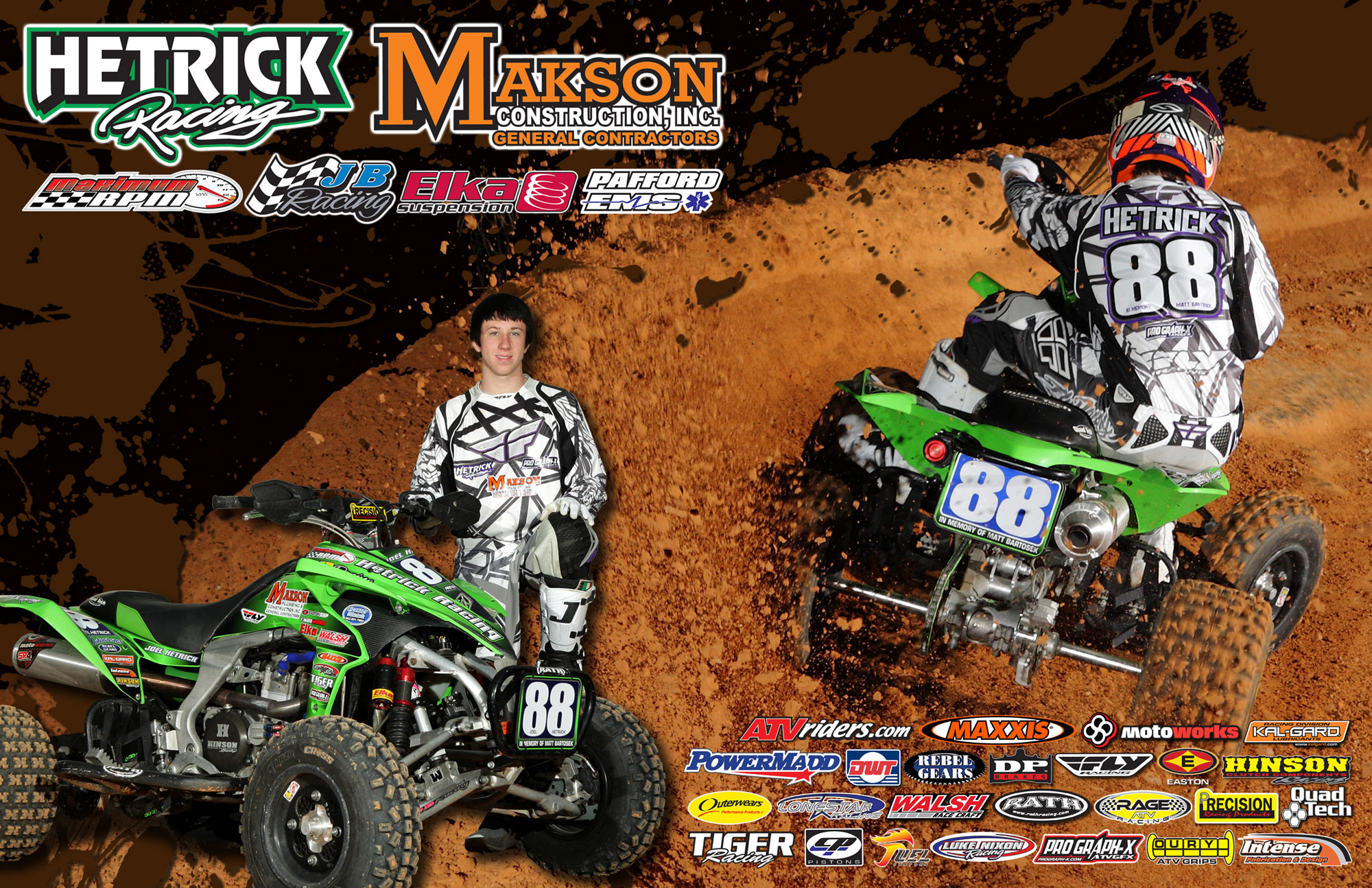 Joel Hetrick's Impressive Pro Debut » Elka Suspension Inc